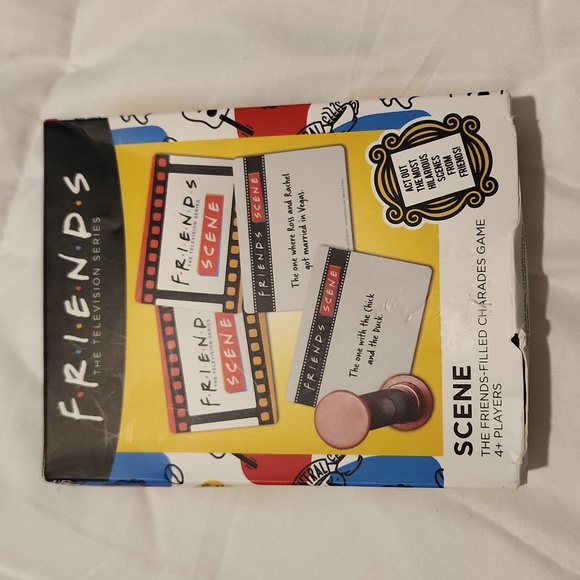 FRIENDS | Games | New In Box Friends Tv Show Charades Card Game Act Out ...